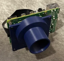 Raspberry Pi HQ M12 Camera Mount for telescope by Scraz | Download free ...