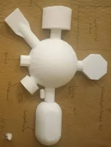 Low Poly Mars Base by Henri Leonard | Download free STL model ...