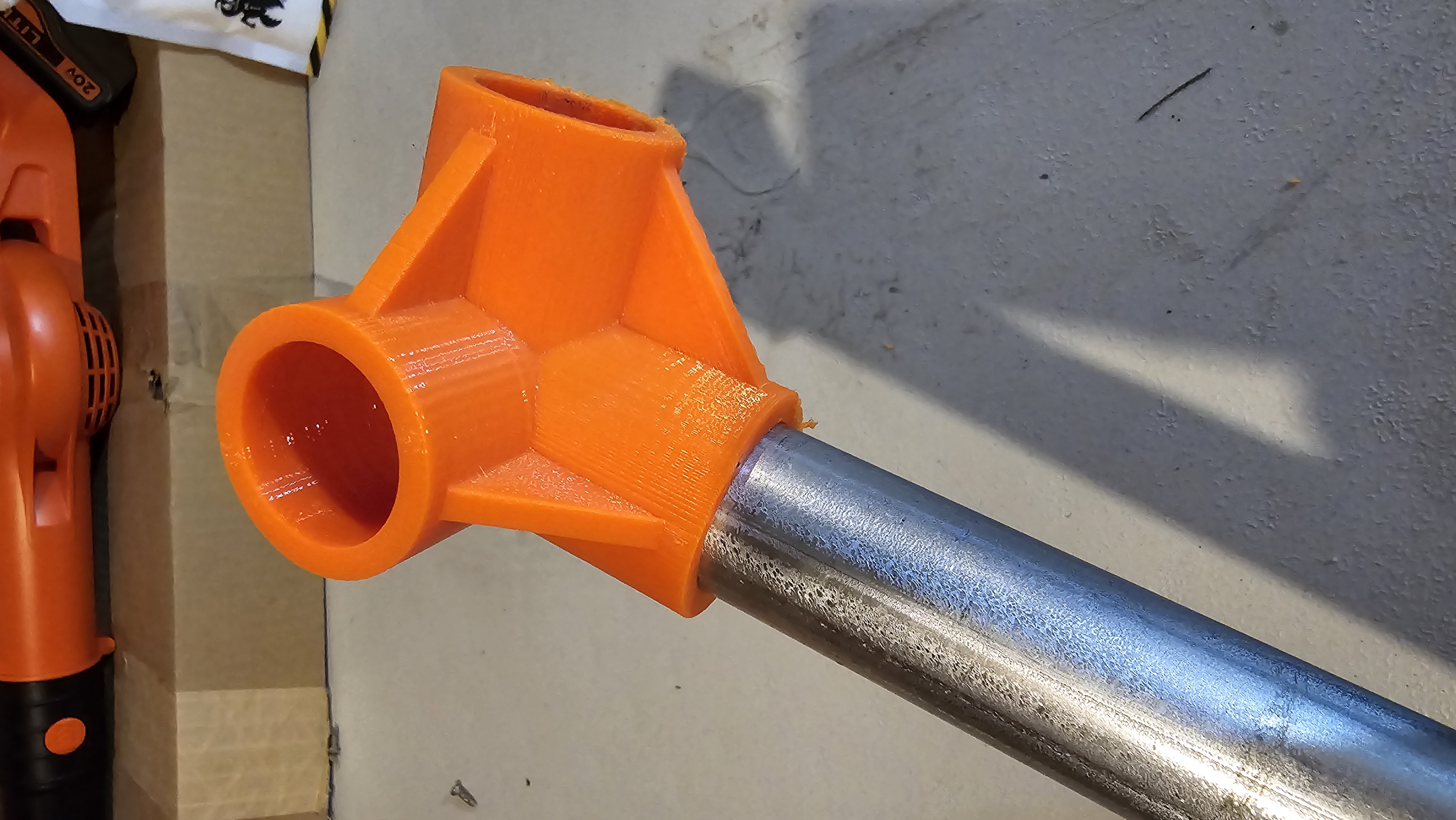 1 inch EMT Conduit connector for golf simulator enclosure by DiyGolfGuy ...