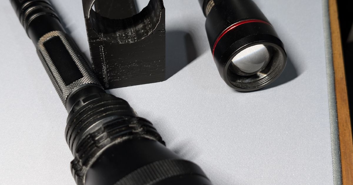 Torch wall mount by Nam Tang | Download free STL model | Printables.com