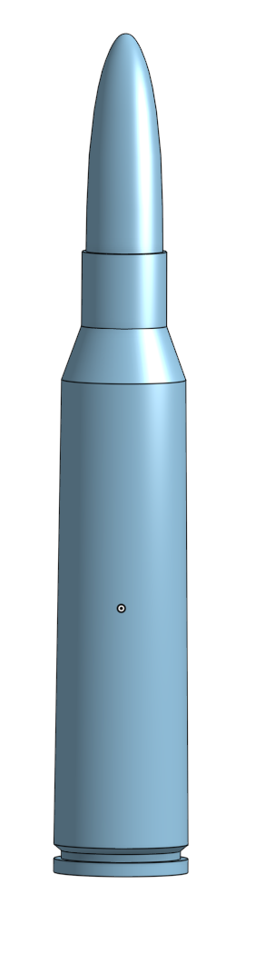 .338 Lapua Magnum/8.6x70mm Cartridge by Cartridge_Man | Download free STL model | Printables.com