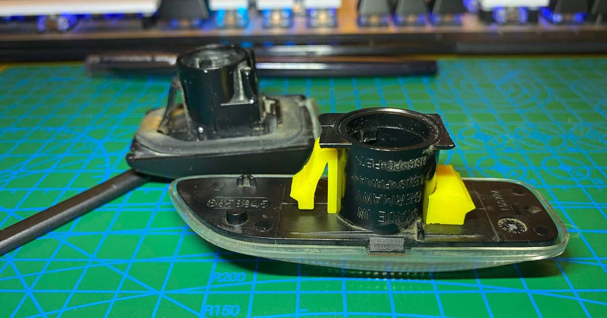 Volvo P2 to P80 Fender Side Marker/Blinker Conversion by Janno Sinclair BuzzBazz | Download free ...