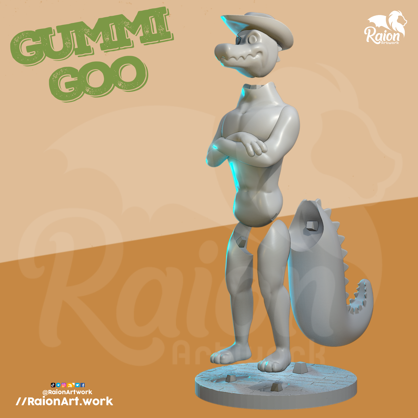 Gummigoo Amazing Digital Circus by RaionArtwork | Download free STL ...