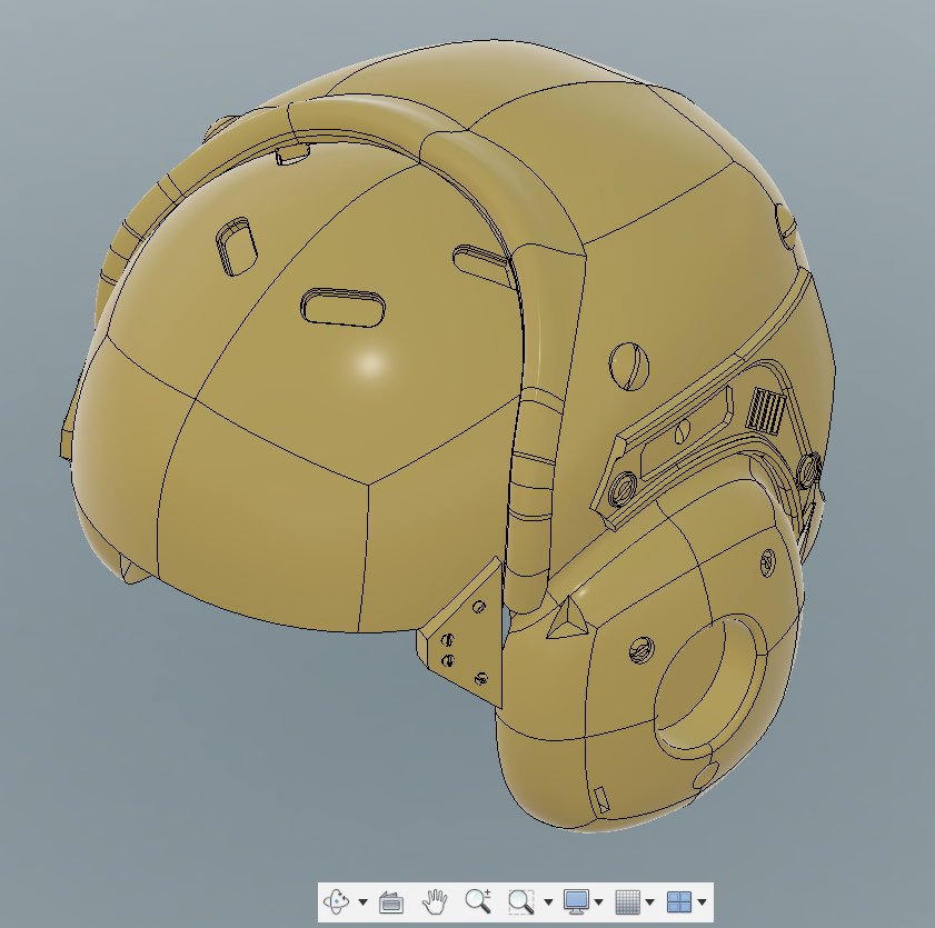 TITANFALL 2 - VIPER HELMET (ONE PIECE SHELL) by jdflute | Download free ...