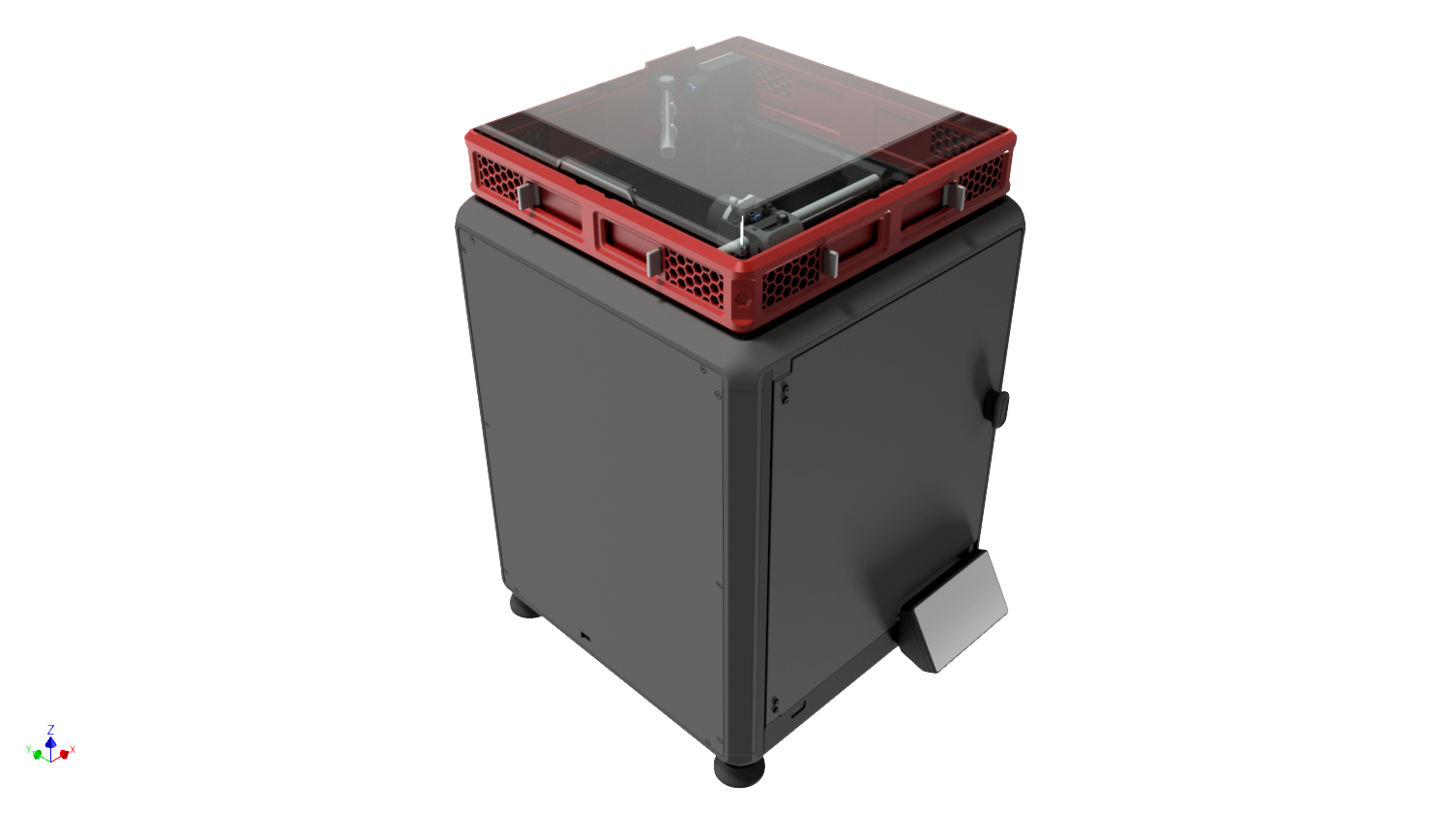 CREALITY K1 & K1C RAISER / LID EXTENSION / RISER / TOP COVER / UPGRADE ...