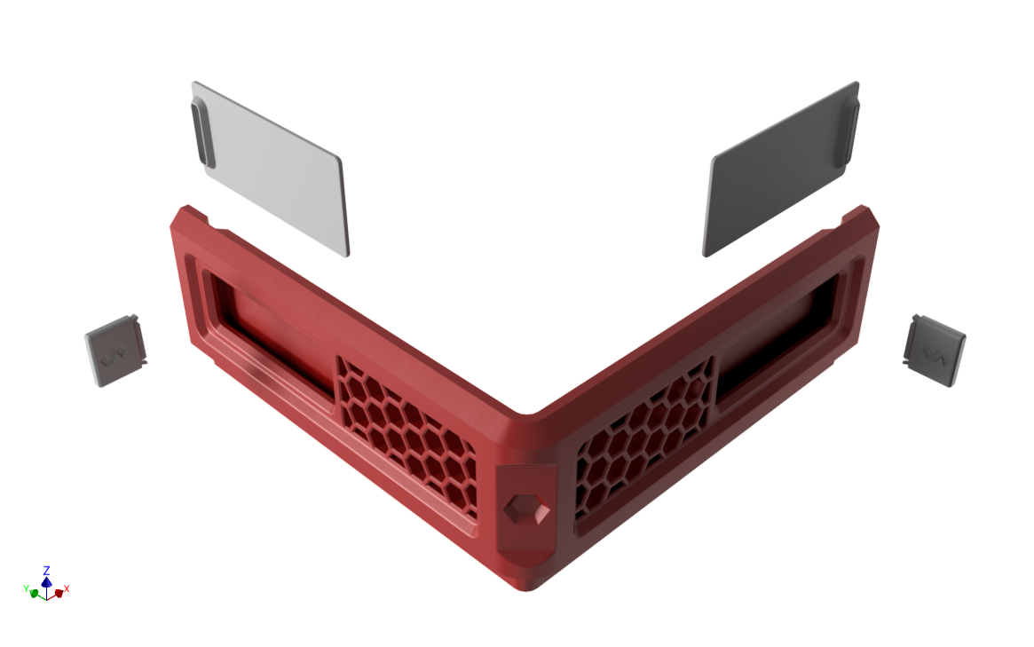 CREALITY K1 & K1C RAISER / LID EXTENSION / RISER / TOP COVER / UPGRADE ...