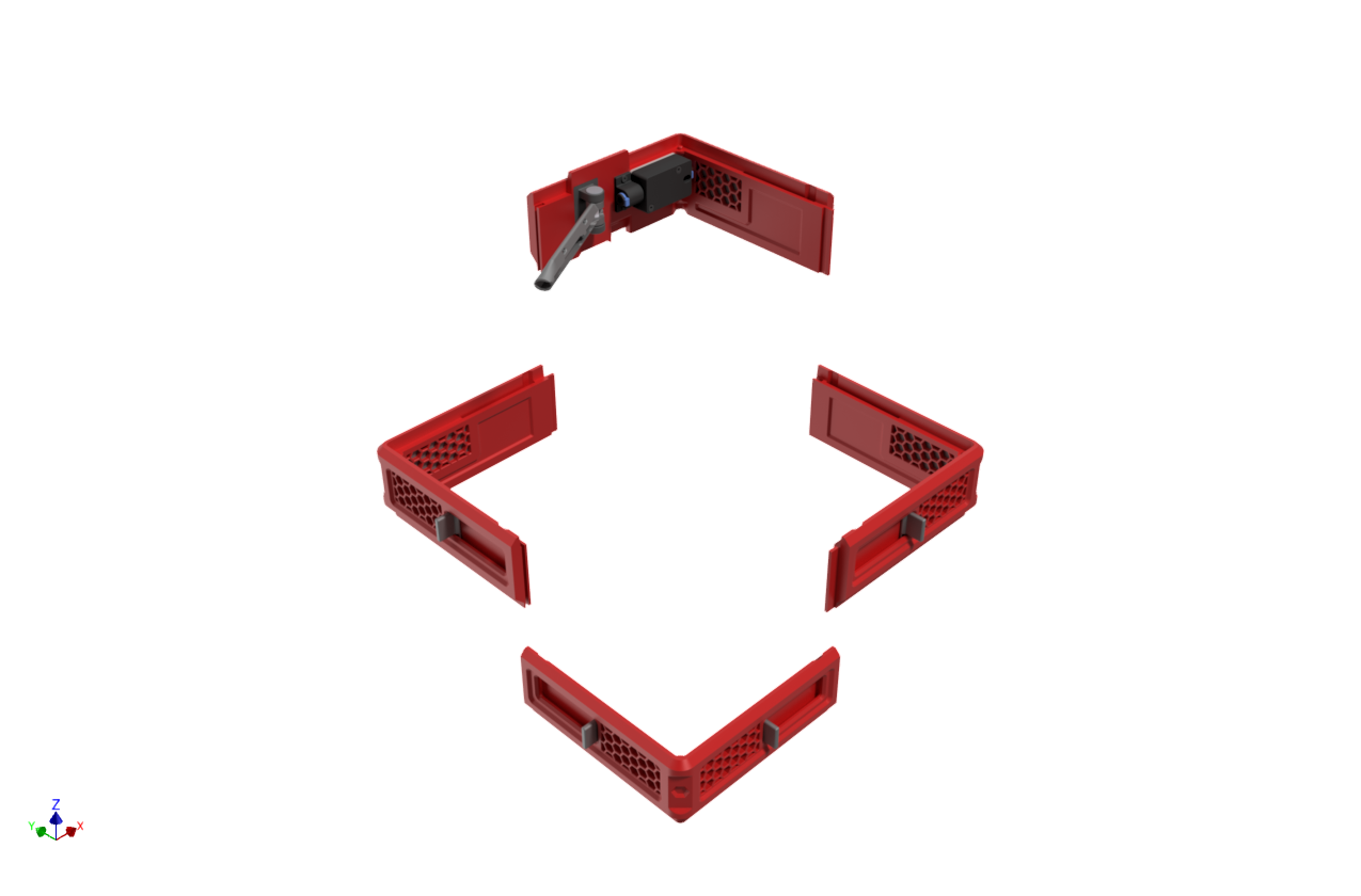 CREALITY K1 & K1C RAISER / LID EXTENSION / RISER / TOP COVER / UPGRADE ...