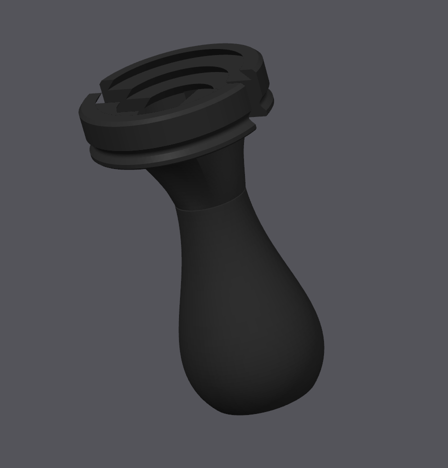 Painting Handle / Holder by Andrei Maris | Download free STL model ...