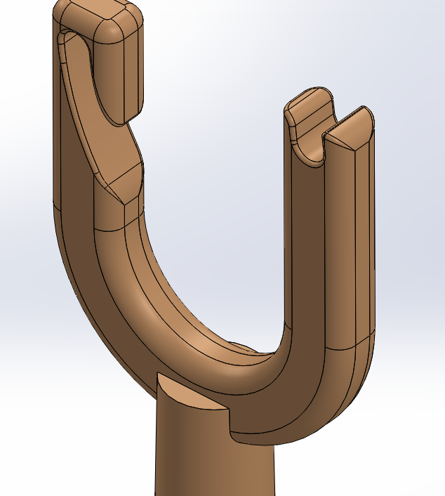 Hook and holder by Cappu cinno | Download free STL model | Printables.com