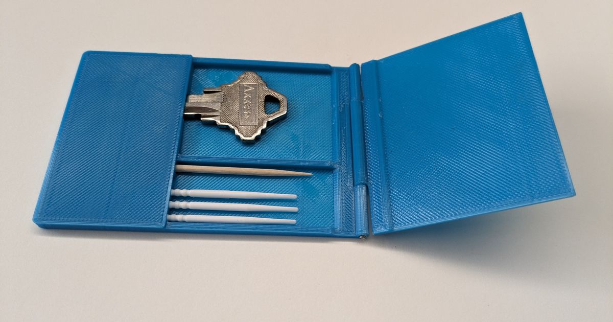 Wallet key & toothpick caddy by Alex Farkas | Download free STL model ...