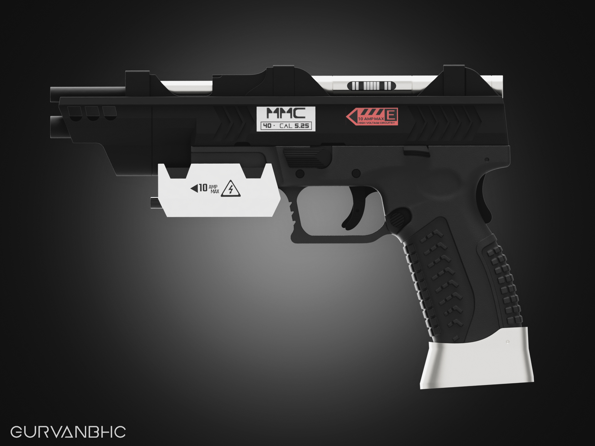 MMC Gun prop (The Expanse) (MCRN) by GurvanBHC | Download free STL ...