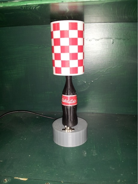 Nuka Cola Lamp by Lightswitch Creations | Download free STL model ...