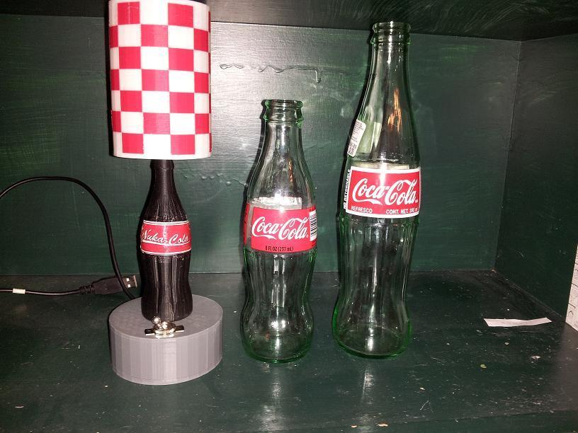 Nuka Cola Lamp by Lightswitch Creations | Download free STL model ...