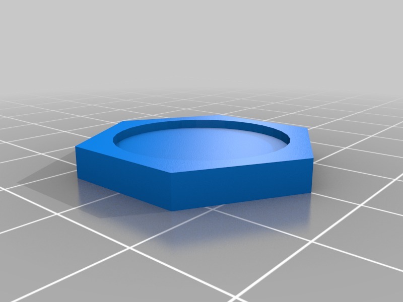 Basic Hex Tile by Lightswitch Creations | Download free STL model ...