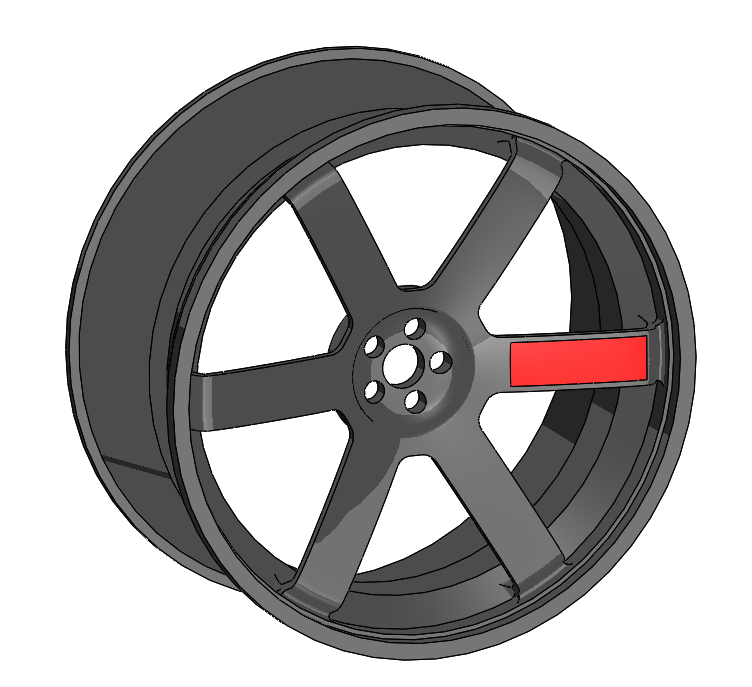 Forged Wheel Small Rim by Corsa Racer | Download free STL model ...