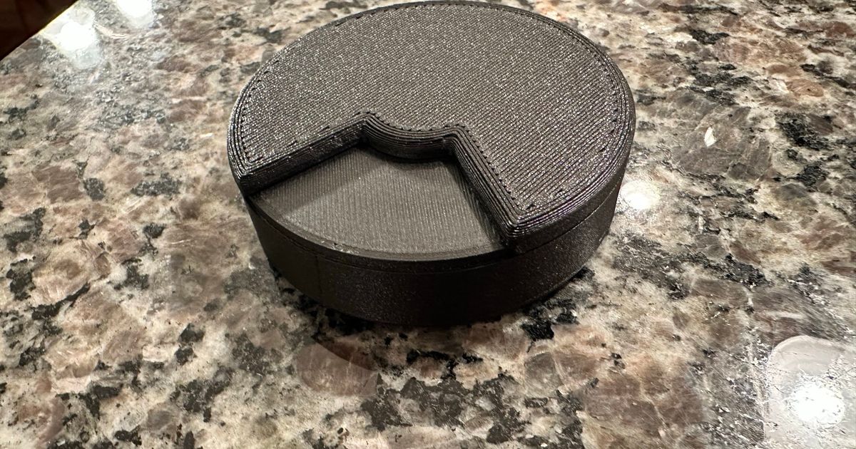 Tom's Parametric Pill Case by SamuraiLink3 | Download free STL model ...