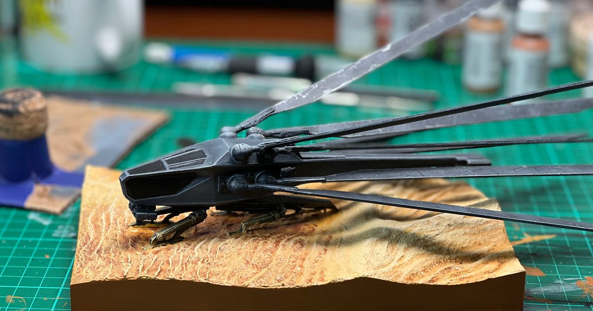 Sand dune base for model por Jrod | Descargar modelo STL gratuito ...