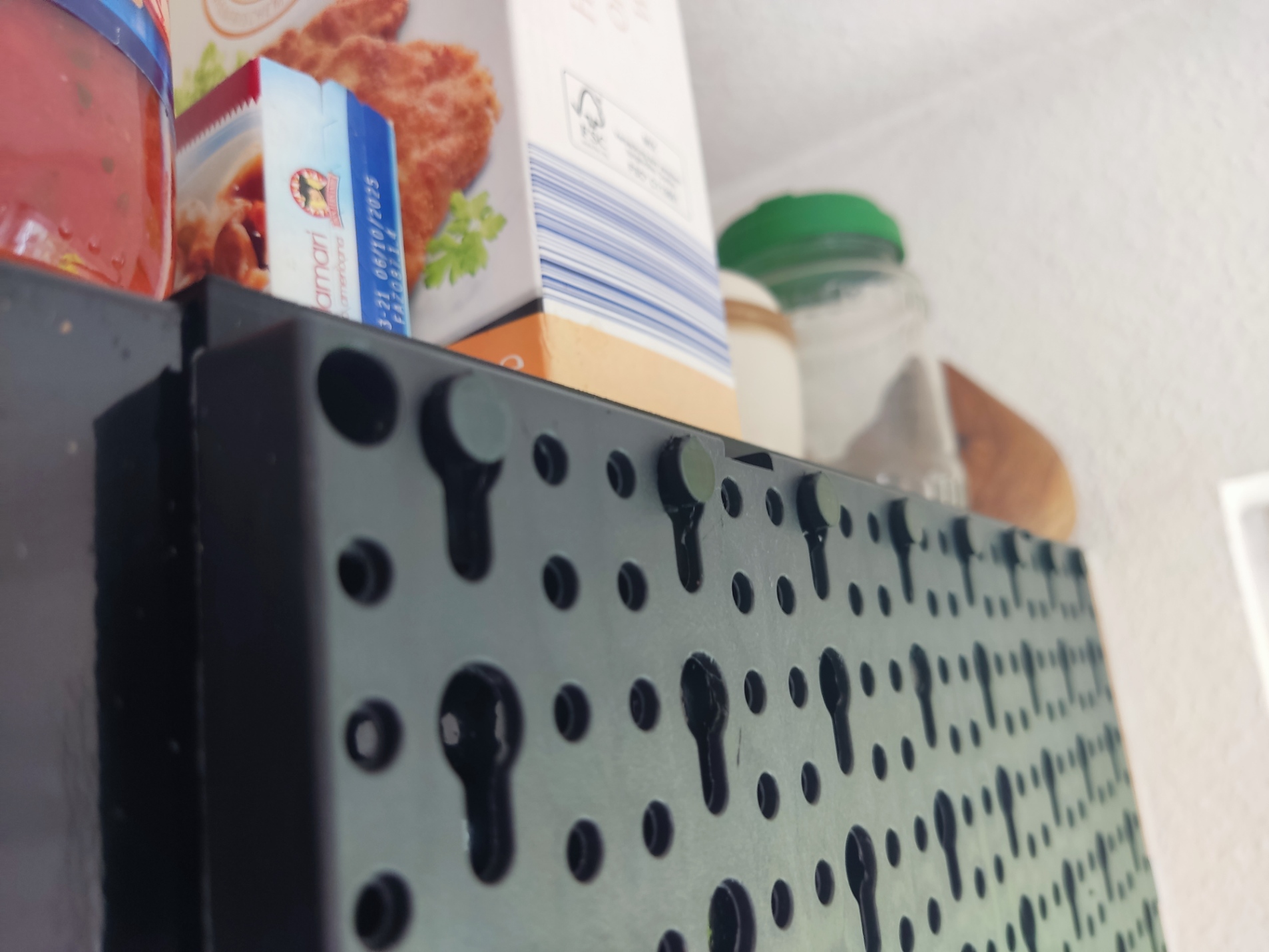 The Parkside Pegboard to cabinet door mount by Christoph | Download ...
