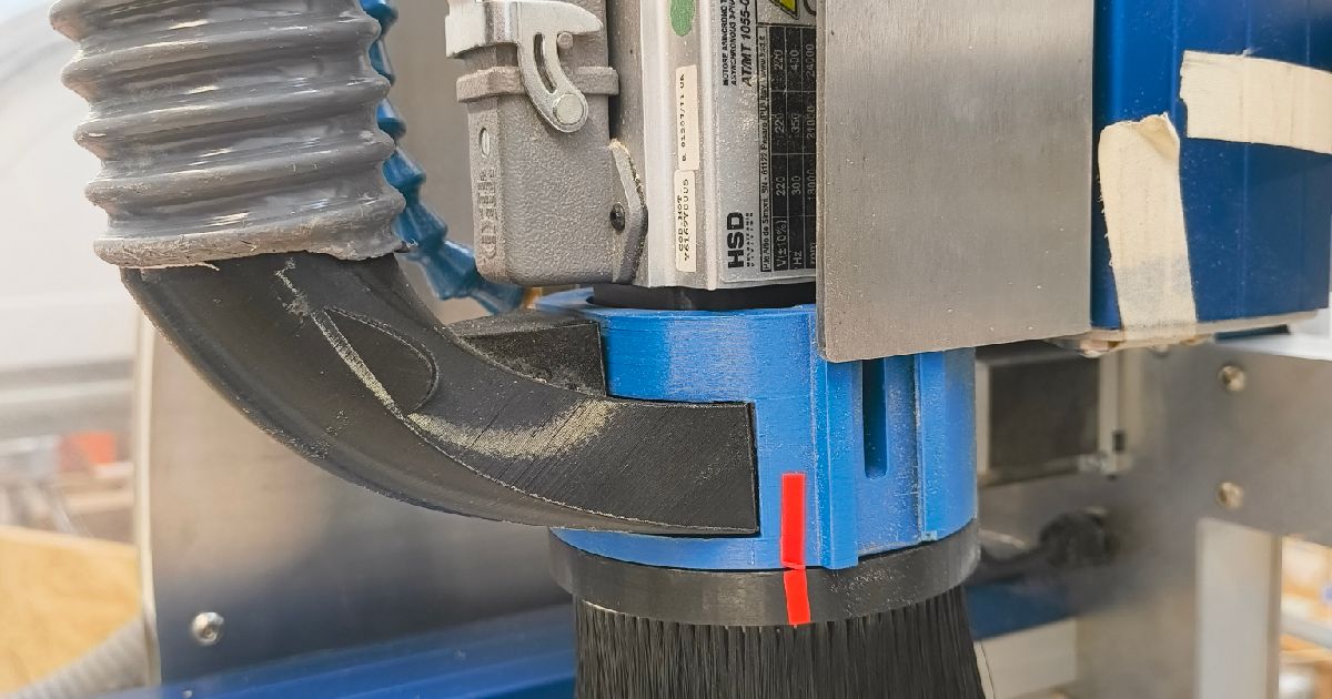 CNC Dust Extraction V2 by Open Innovation Lab Konstanz | Download free ...