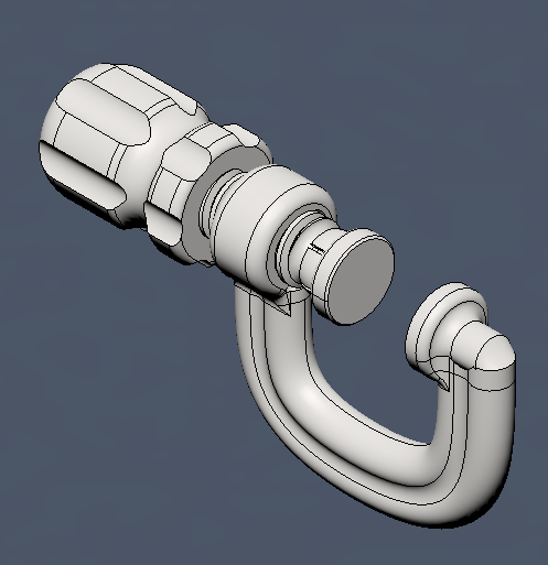 Stubby desk g-clamp by jattie | Download free STL model | Printables.com