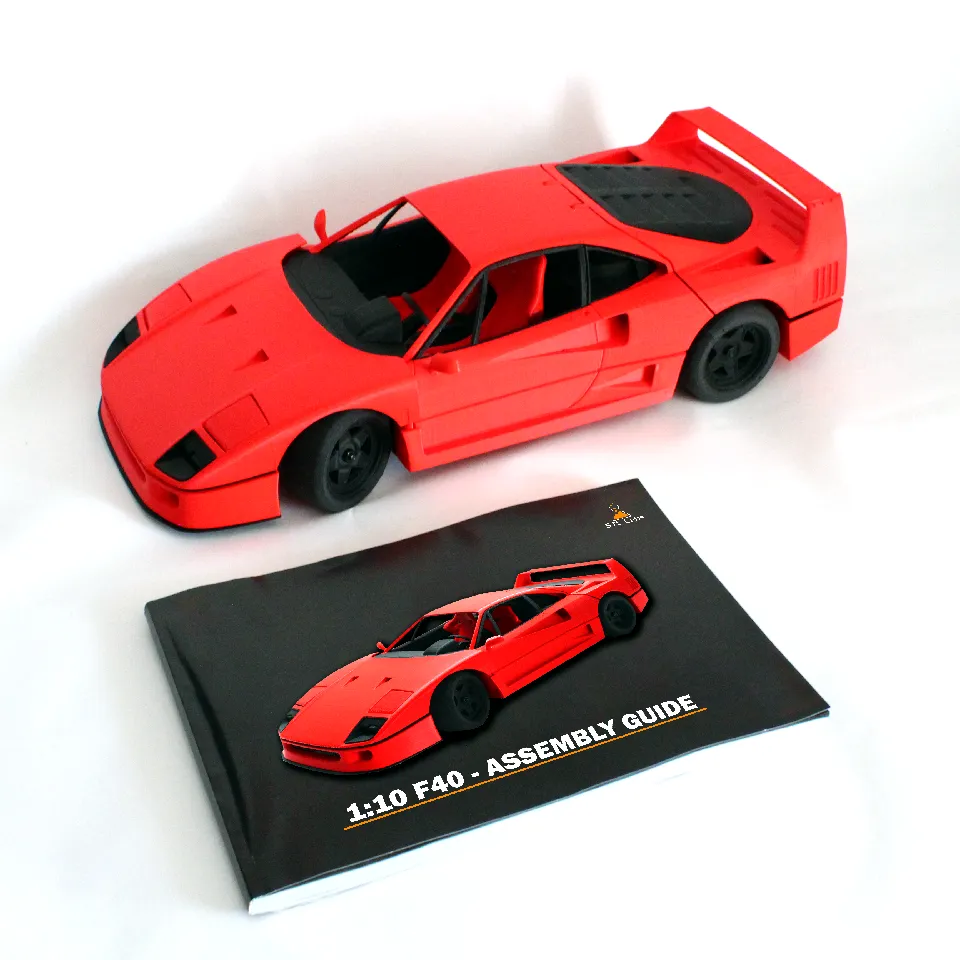 F40 Racecar - 1:10 SCALE by STLLabs | Download free STL model | Printables.com