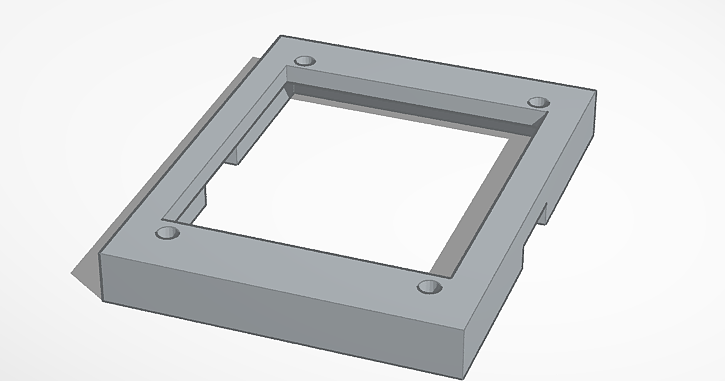 1.5" OLED Frame for M2.5 by EdGJr | Download free STL model ...