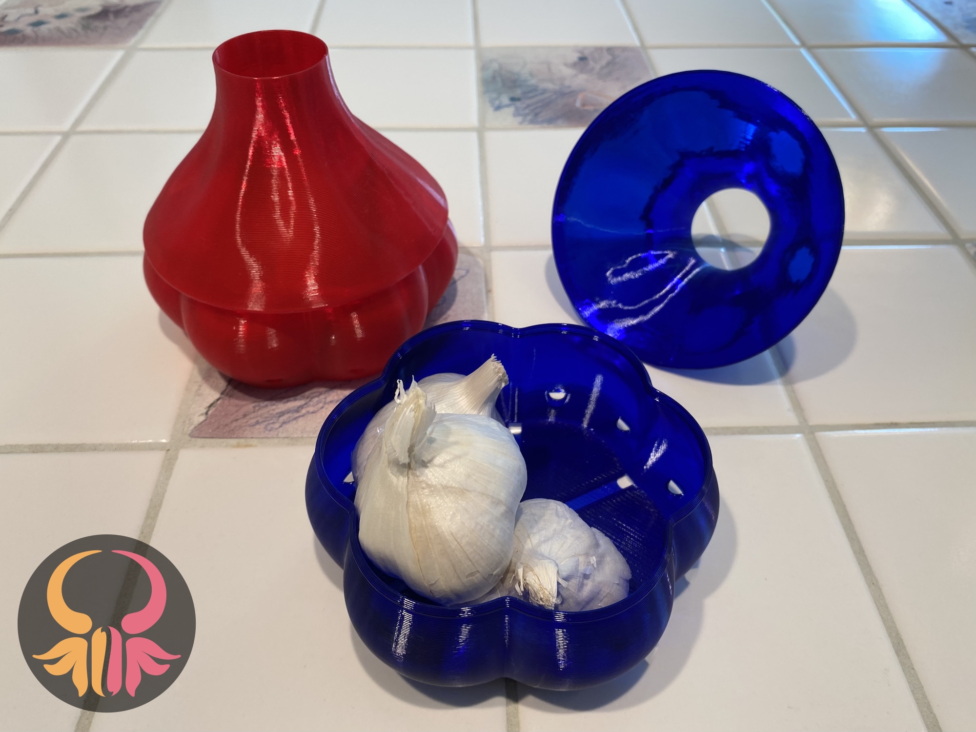 Garlic Container (Vase Mode) by lytta | Download free STL model ...