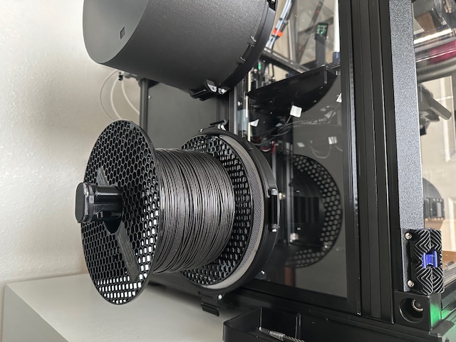 Prusament 2KG Spool Dry Box, Drybox mounted to Prusa XL / 3030 Frame ...