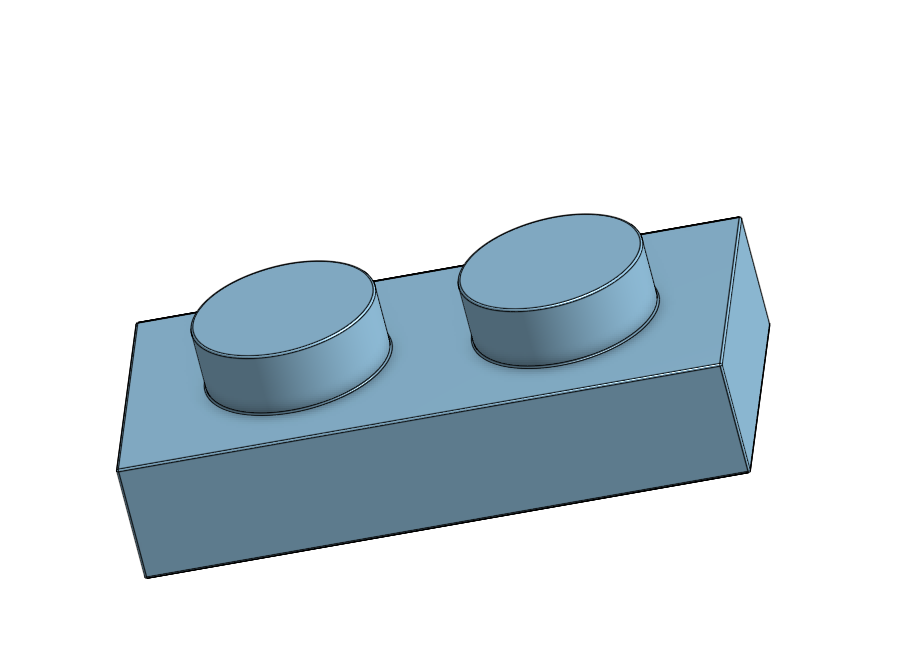 1x2x1 Lego plate par Master Designer | Téléchargez gratuitement un ...