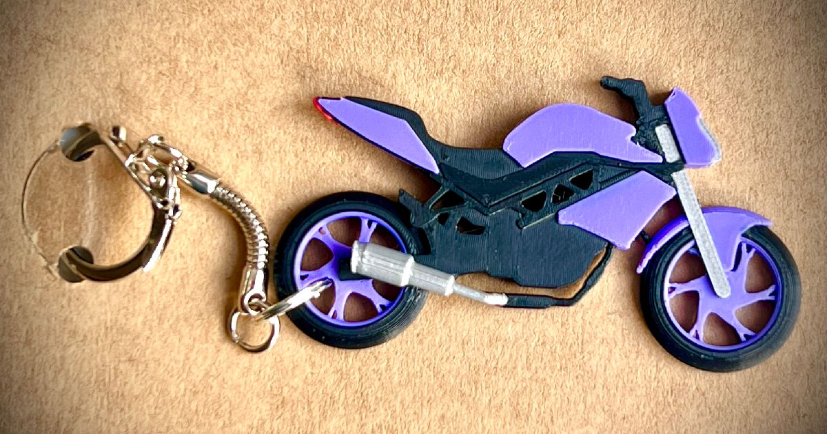 Benelli BN125 Keychain by CDS_3D | Download free STL model | Printables.com