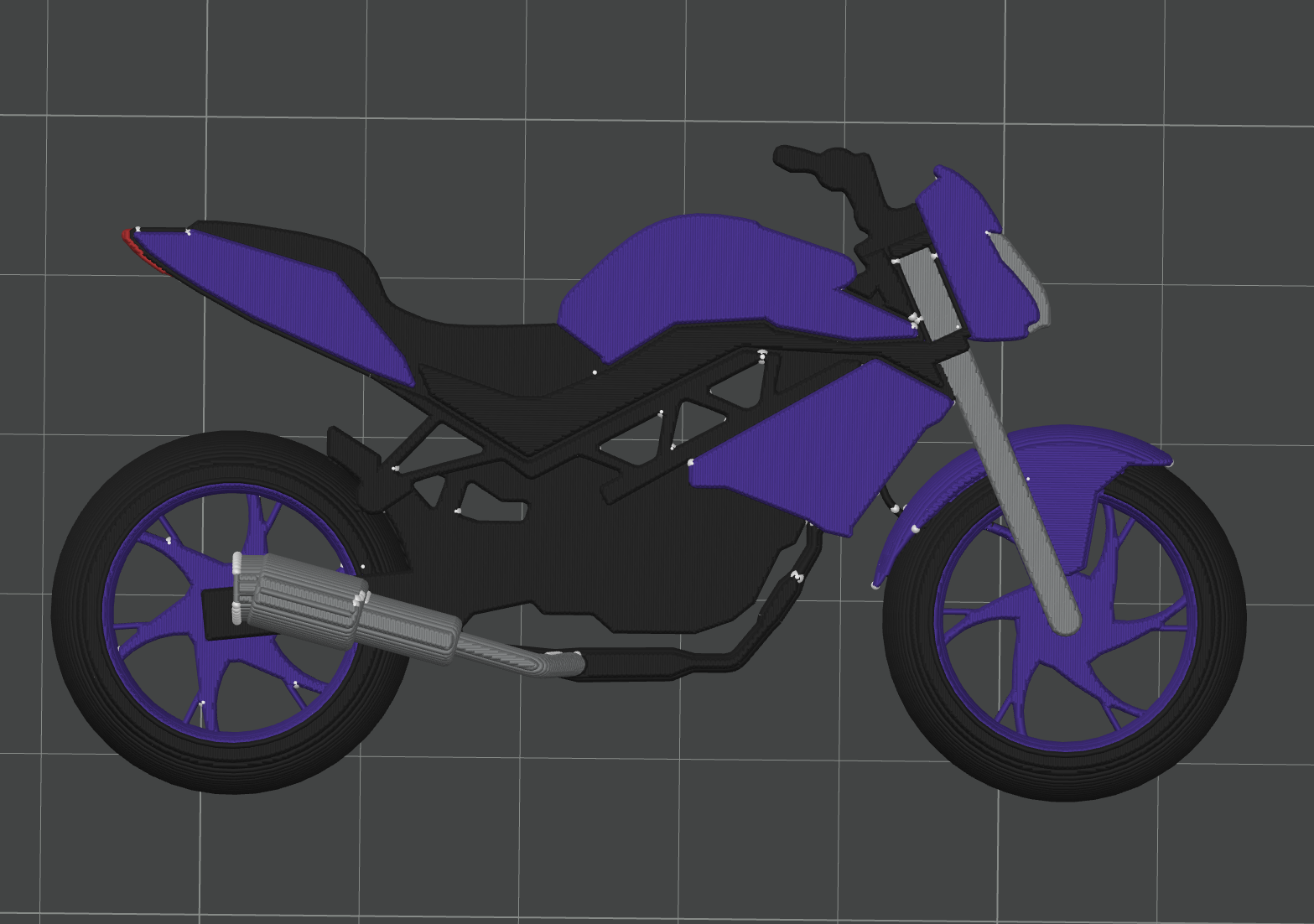 Benelli BN125 Keychain by CDS_3D | Download free STL model | Printables.com