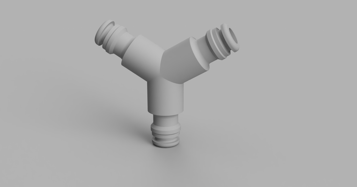 Gardena adapter - Interconnects 1-2 {easy print} by Andreas Schwarz ...