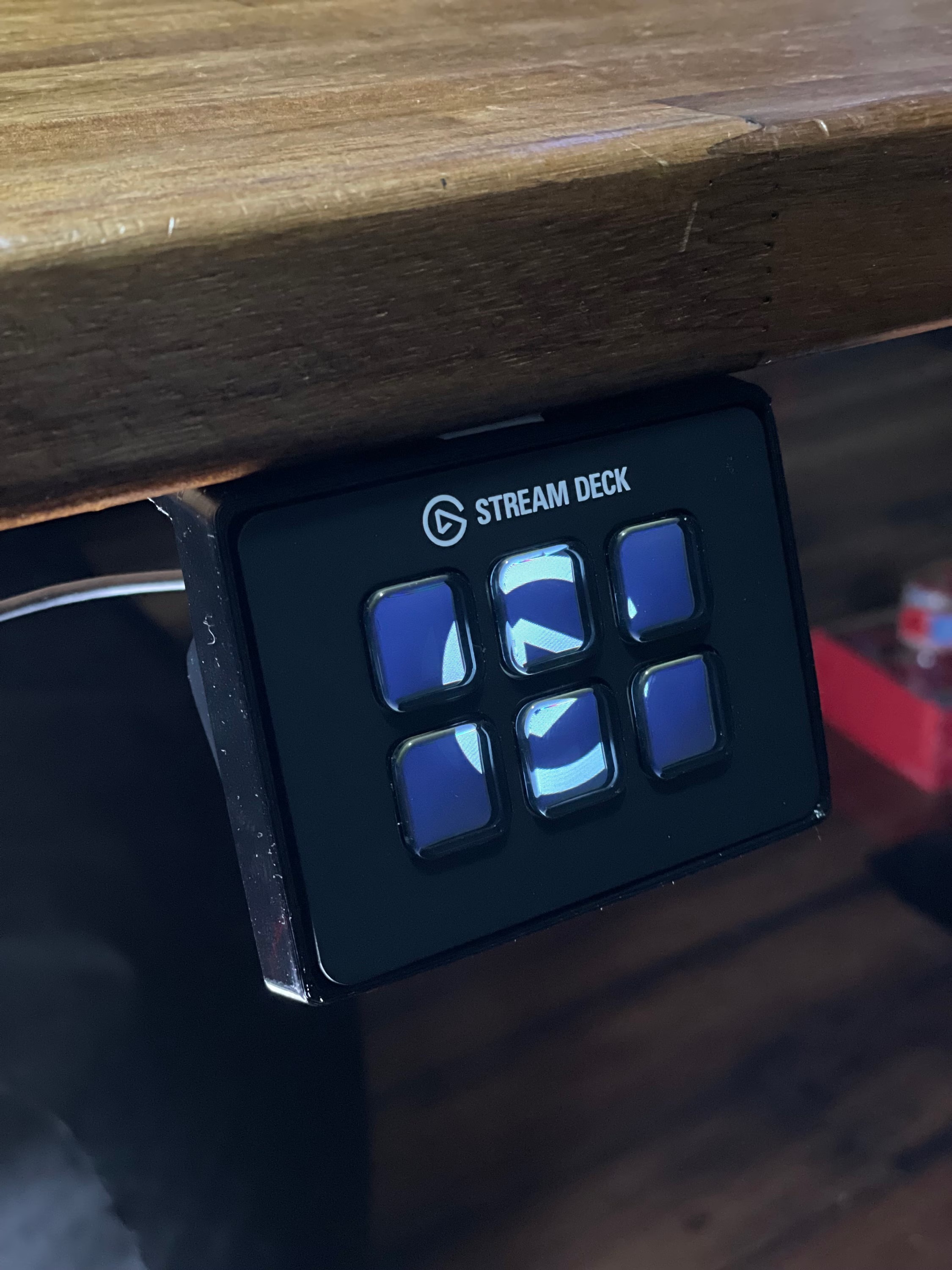 StreamDeck Mini Under Desk Mount by Blake | Printables Store