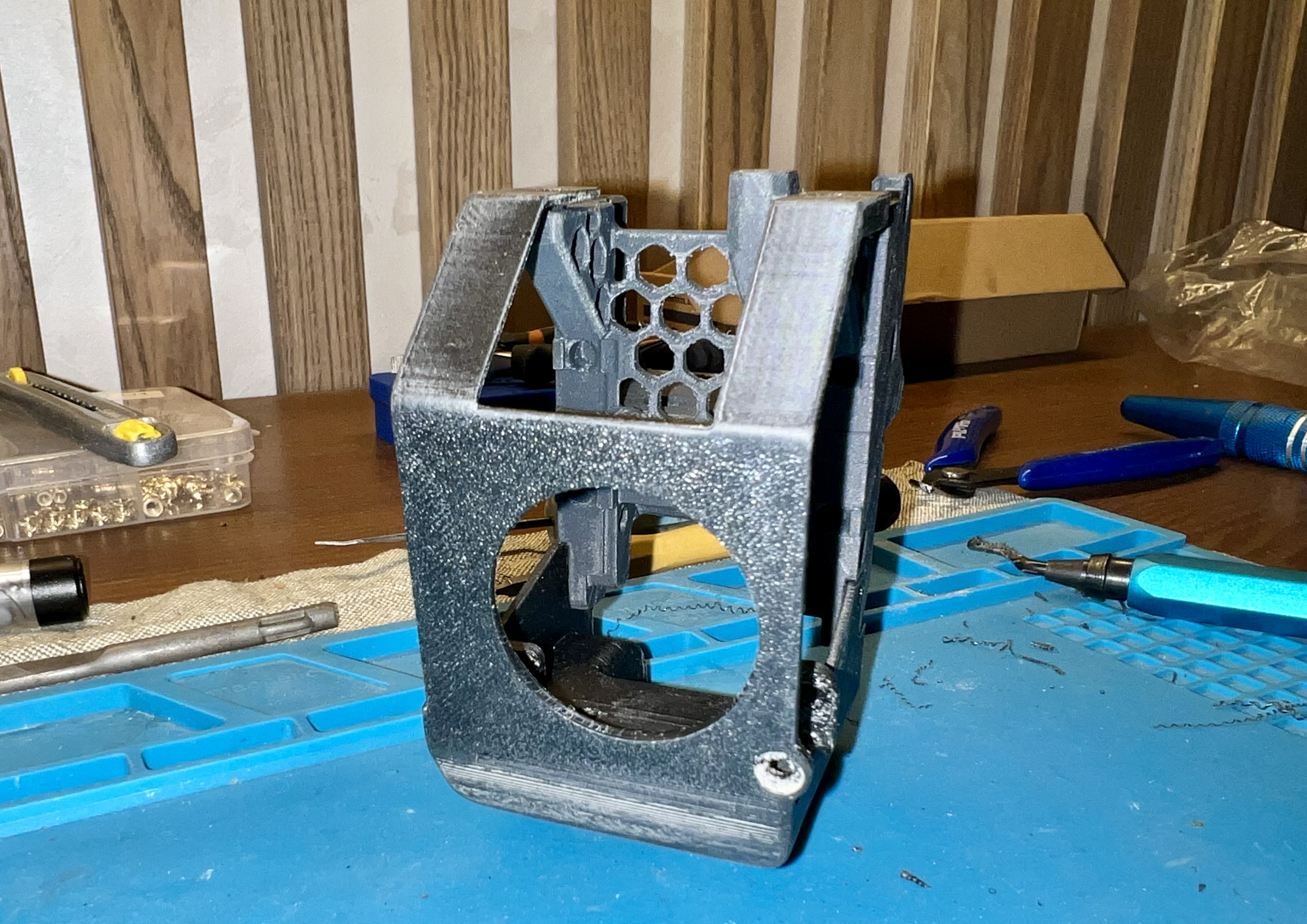 Creality K1/K1C Toolhead Cover/Shroud 5015 fan por Porco Rosso ...