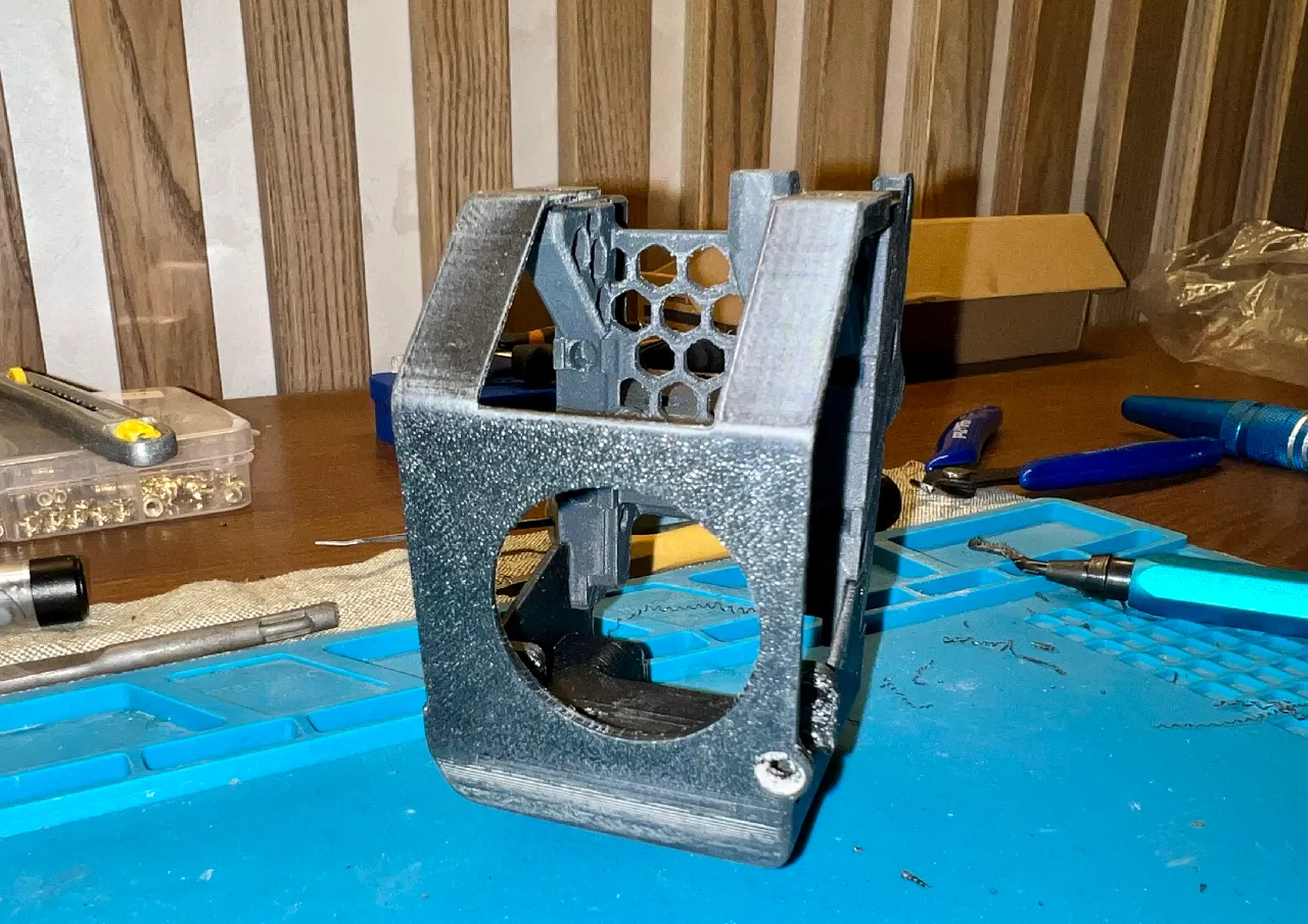 Creality K1/K1C Toolhead Cover/Shroud 5015 fan by Porco Rosso ...