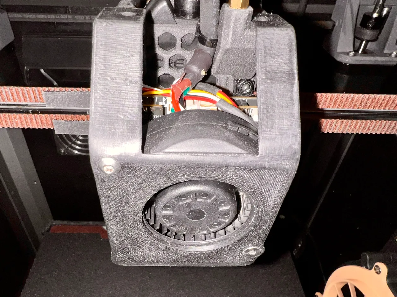 Creality K1/K1C Toolhead Cover/Shroud 5015 fan by Porco Rosso ...