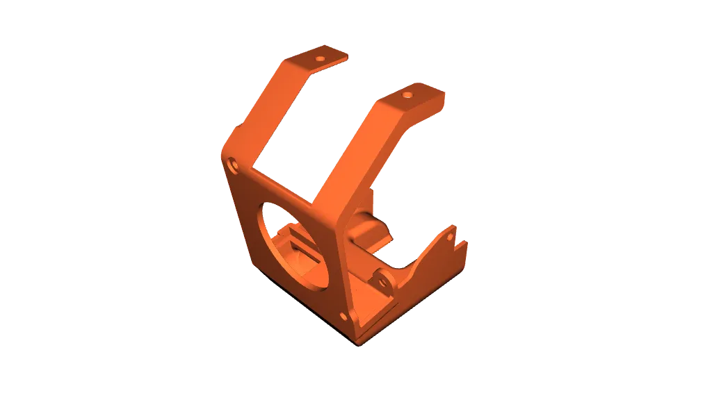 Creality K1/K1C Toolhead Cover/Shroud 5015 fan by Porco Rosso ...