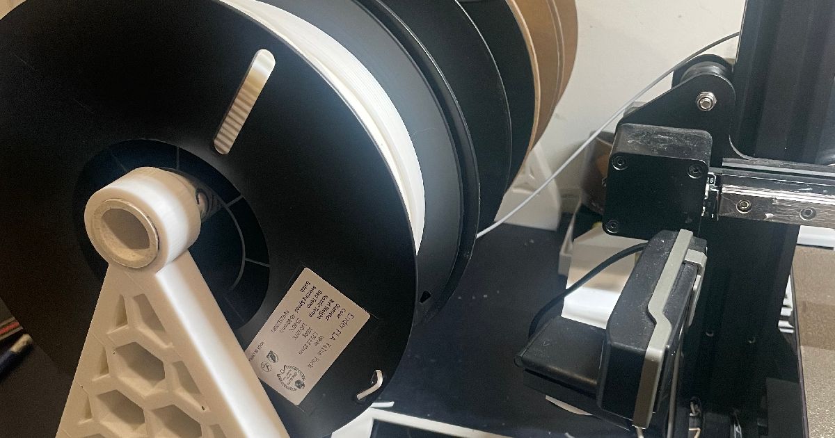 Multiple Spool Filament holder by Avery | Download free STL model ...