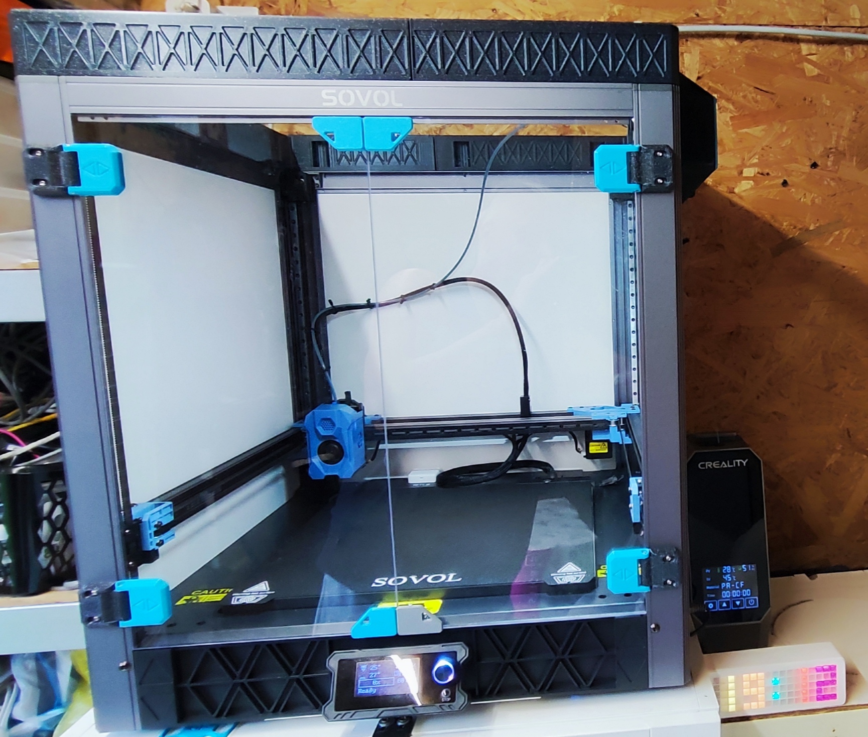 Sovol SV08 closed top extention lit with filtration (HEPA+Carbon) up:27 ...