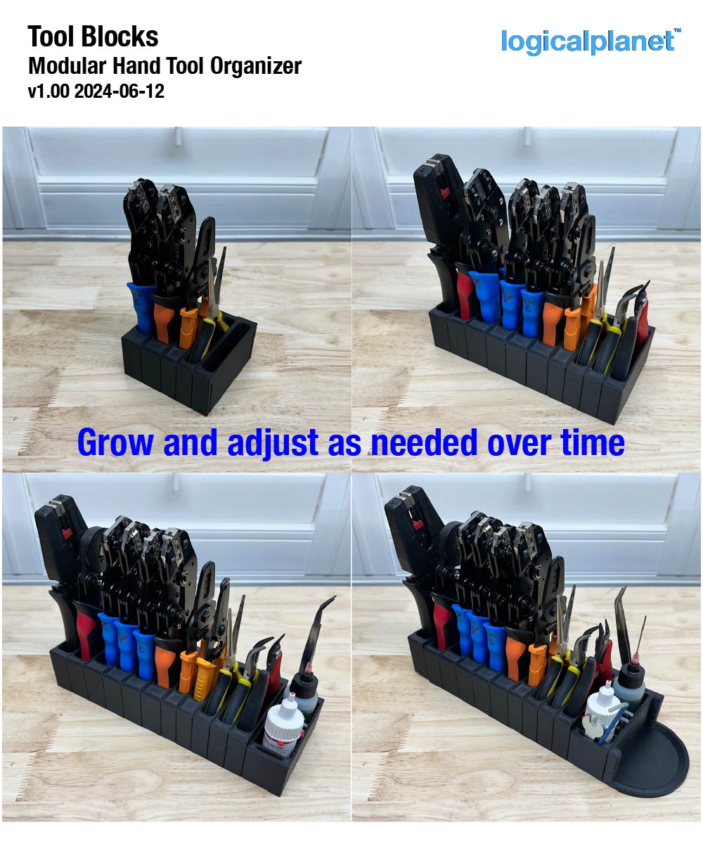 Tool Blocks - Modular Hand Tool Storage por logicalplanet | Descargar ...