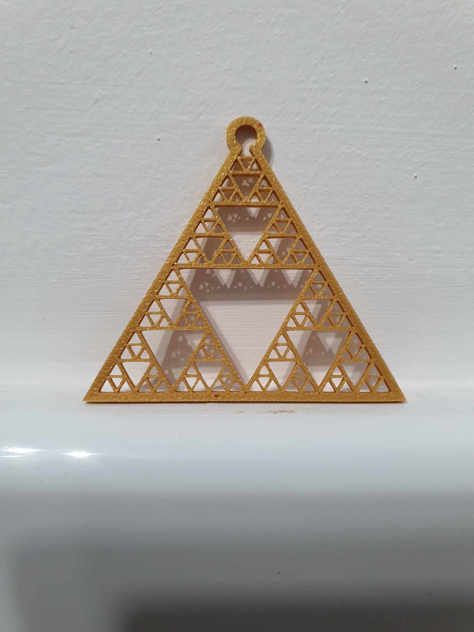 sierpiński triangle earrings by cherrymanboy | Download free STL model ...