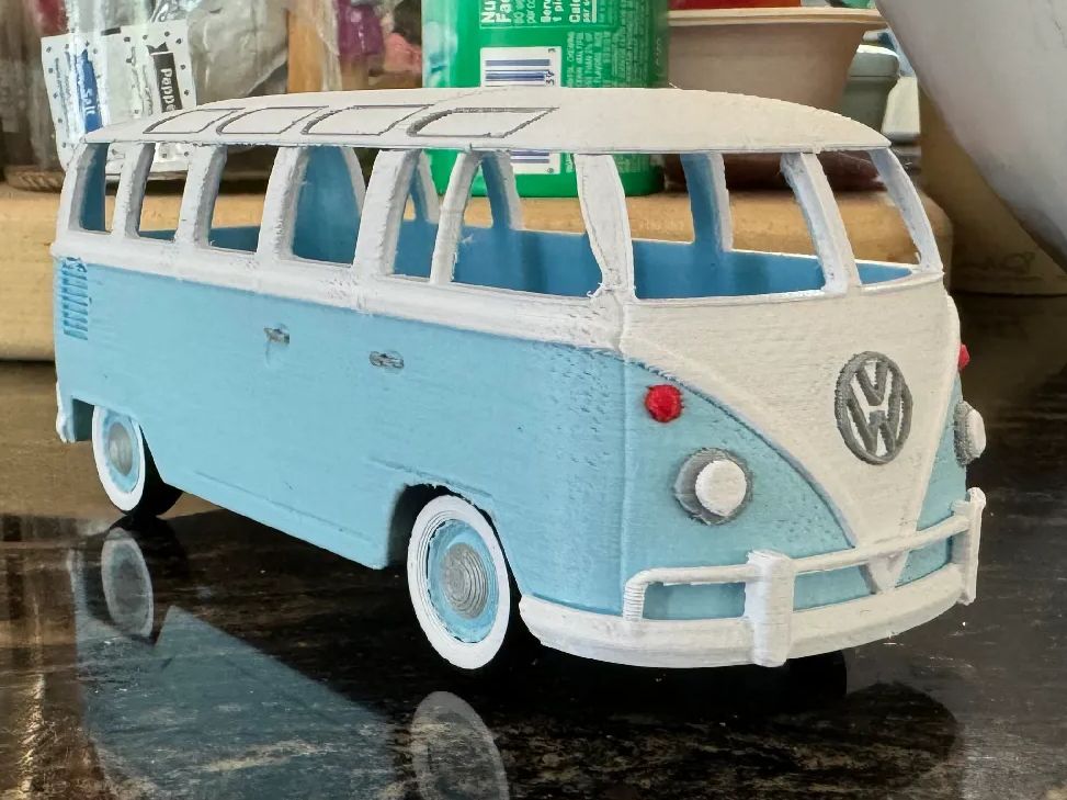 VW T1 Bus Samba "Bulli" Kit Card por The Kit Card Guy | Descargar ...