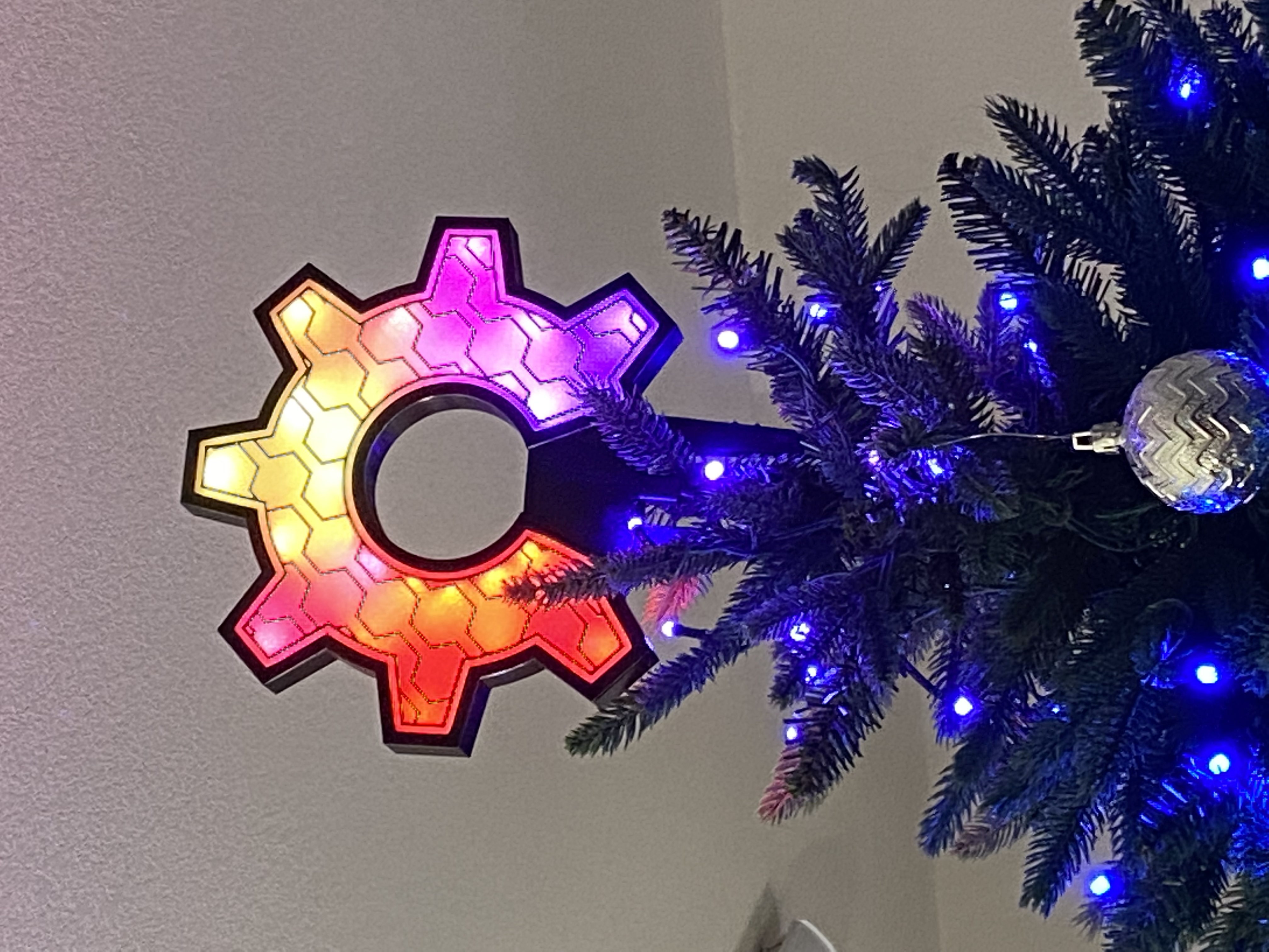 Open Hardware Tree Topper / Decor w/ Neopixel LED's by JohnJ | Download ...