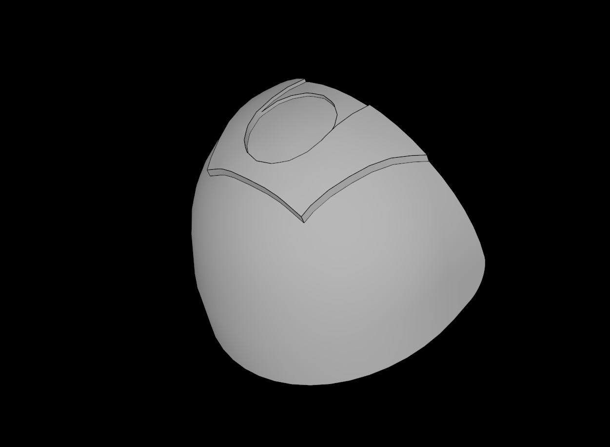 Lego Compatible (89159.dat) Minifig Helmet Visor Large with Trapezoid ...