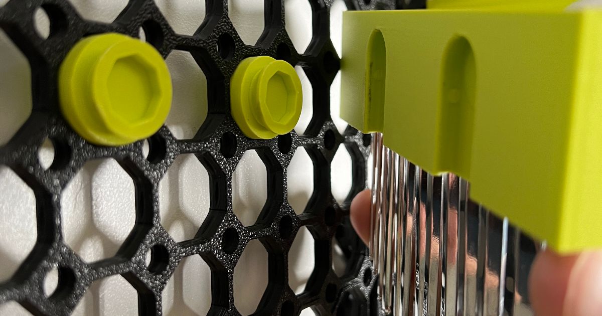 Hex Key EZ Multiboard Holder Remixed by Jeffrey MakerWorld: Download Free 3D Models