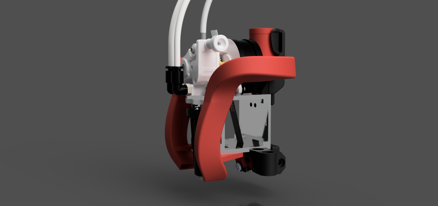 VzBot WaterCooled 3DO cam duct + mount by Shtennek | Download free STL ...