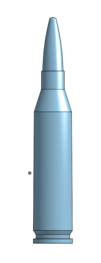 .243 Winchester/6x52mm Cartridge by Cartridge_Man | Download free STL ...