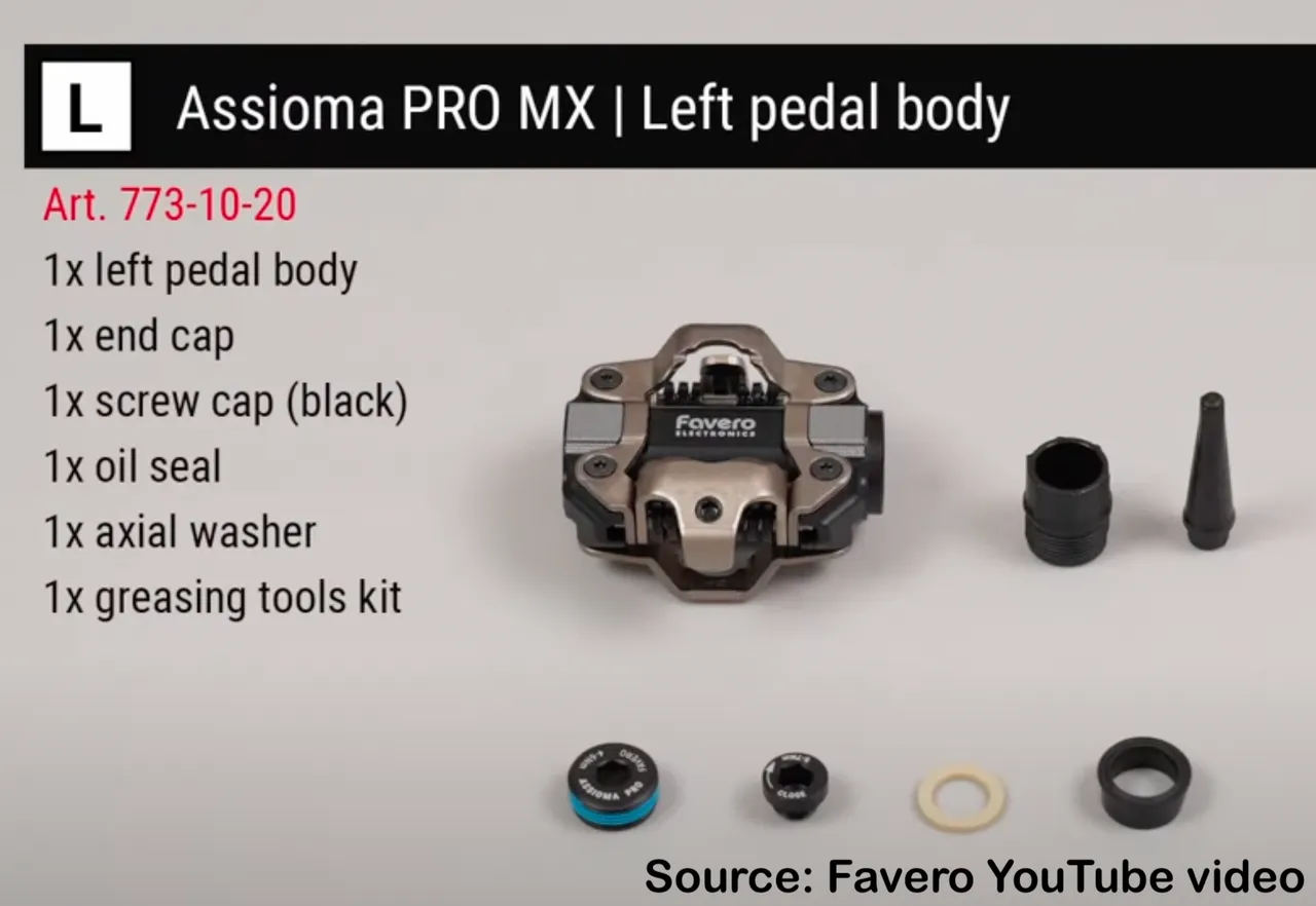 Greasing tools kit for Favero Assioma Pro MX power meter pedals by cmh ...