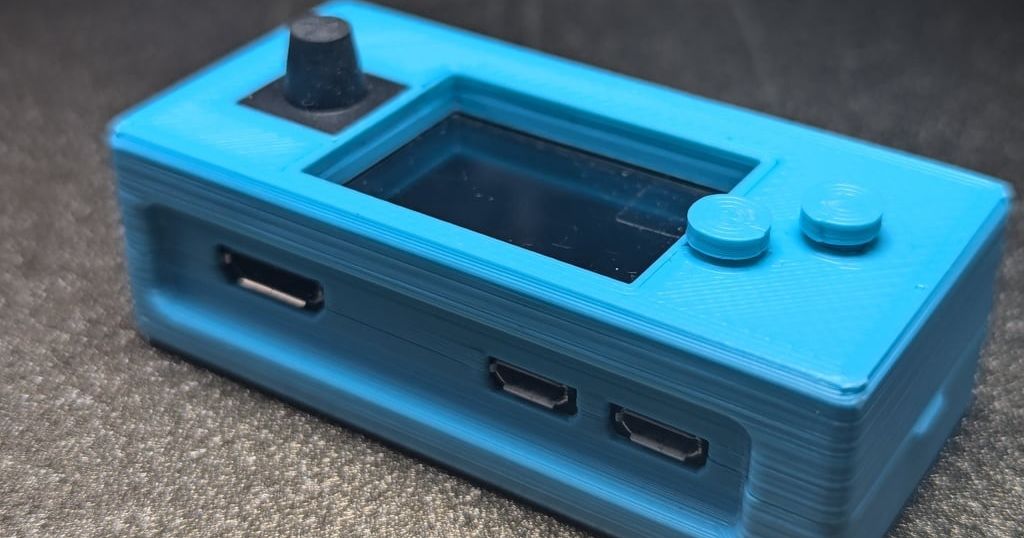 Adafruit 128x64 OLED Bonnet Pi Zero Case by BarbedWire | Download free ...