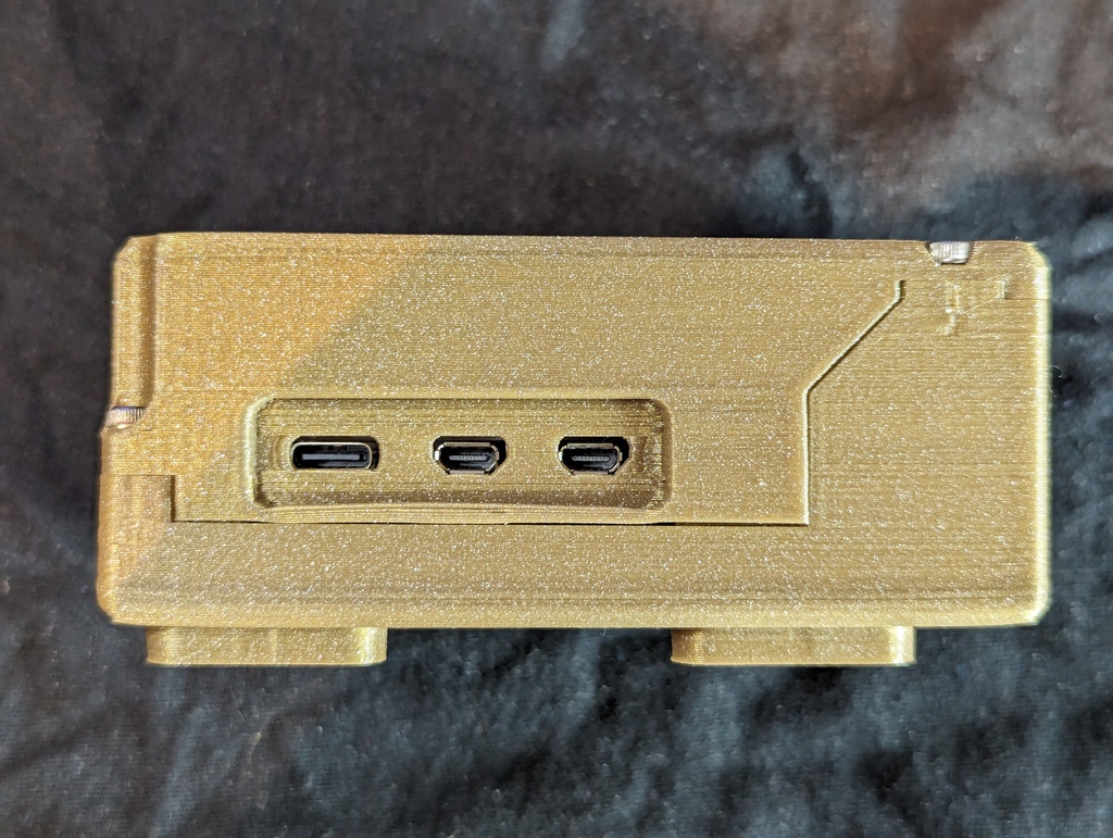 Raspberry Pi 5 Case with Pineberry HatDrive! Bottom by BarbedWire ...